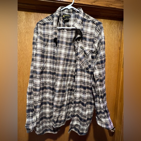 Stanley | Shirts | Vintage Stanley Xl Plaid Flannel Shirt | Poshmark